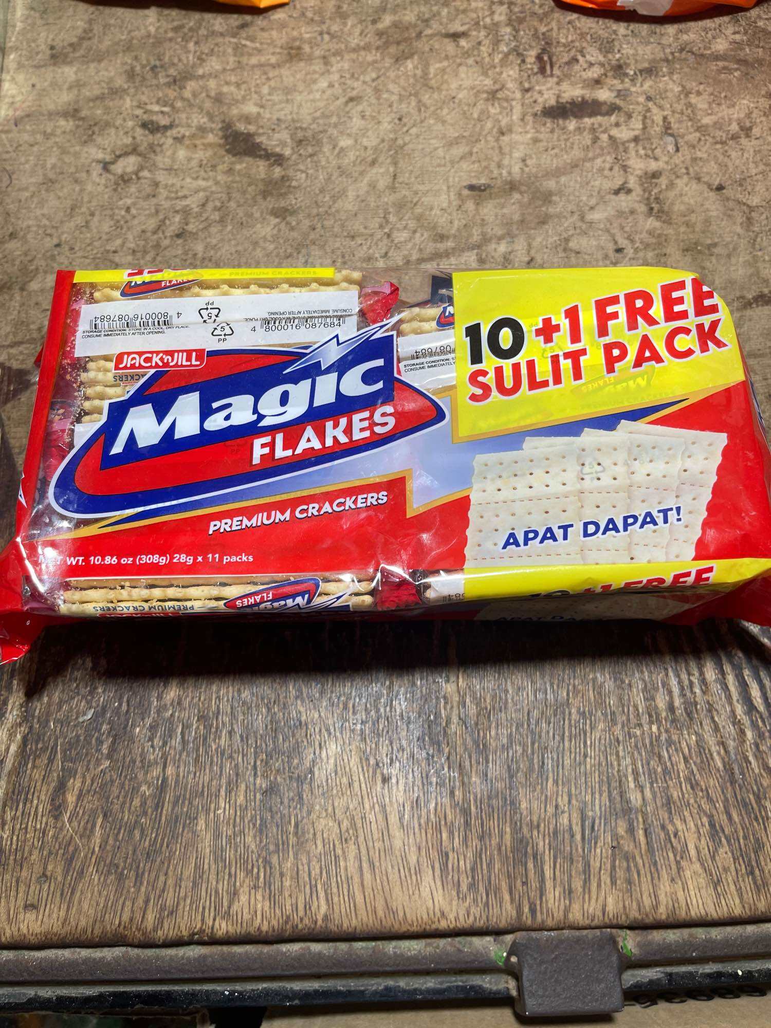 Magic Flakes Premium Crackers 11packsx28g | Lazada PH