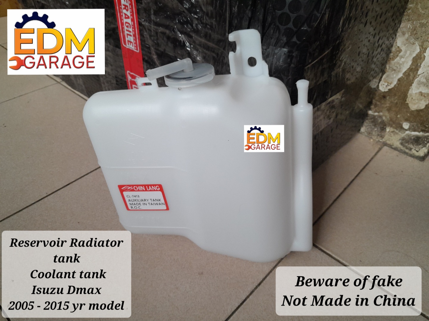 Reservoir Radiator tank Coolant tank Isuzu Dmax 2005 - 2015 yr model ...