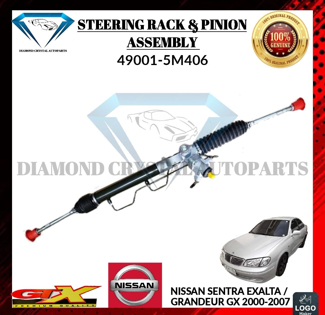STEERING RACK AND PINION ASSEMBLY NISSAN SENTRA EXALTA GRANDEUR 2000 ...