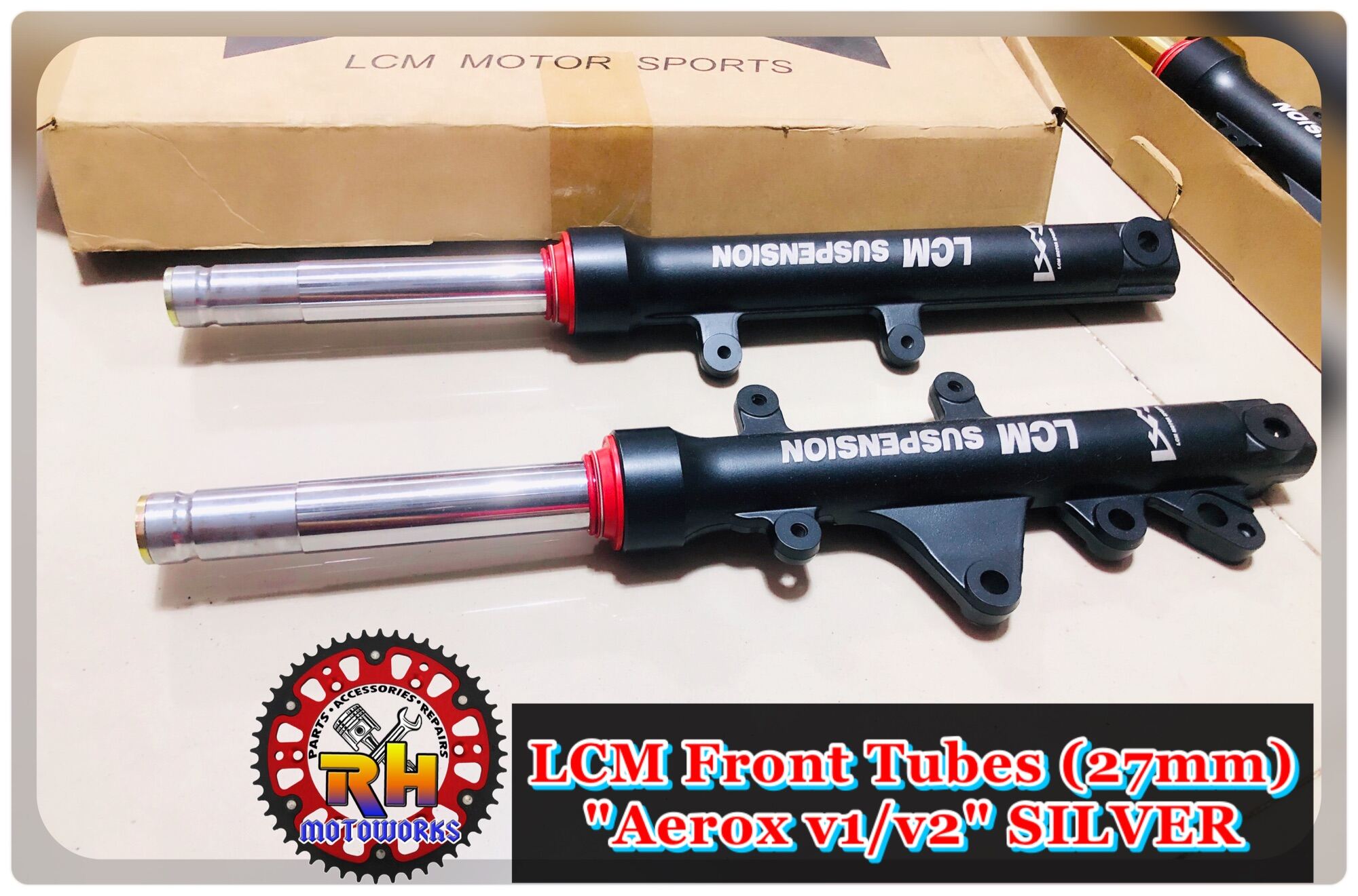 LCM Front Forks for Aerox v1/v2 (27mm) | Lazada PH