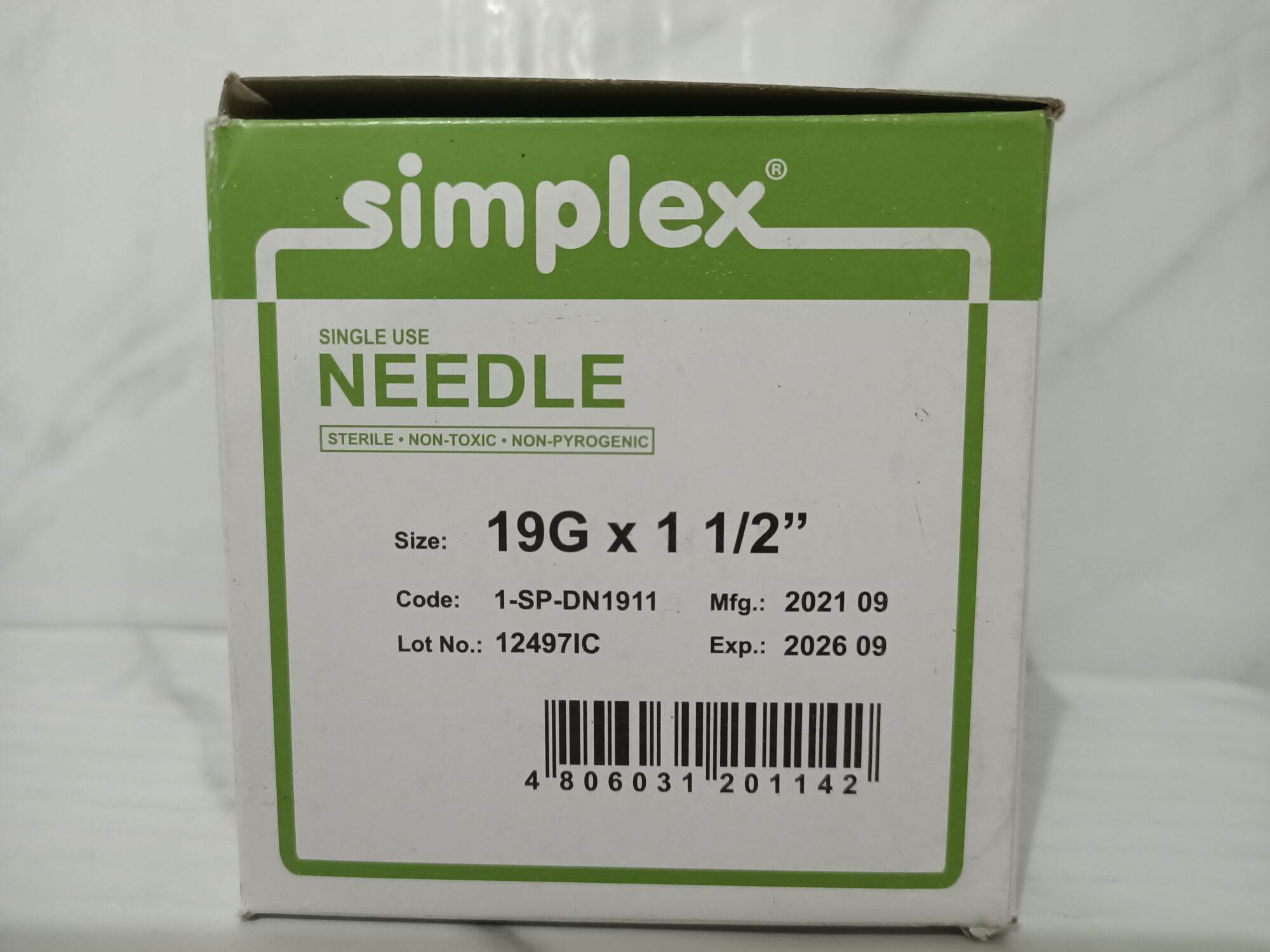 Simplex Needle G19 x 1 1/2" | Lazada PH