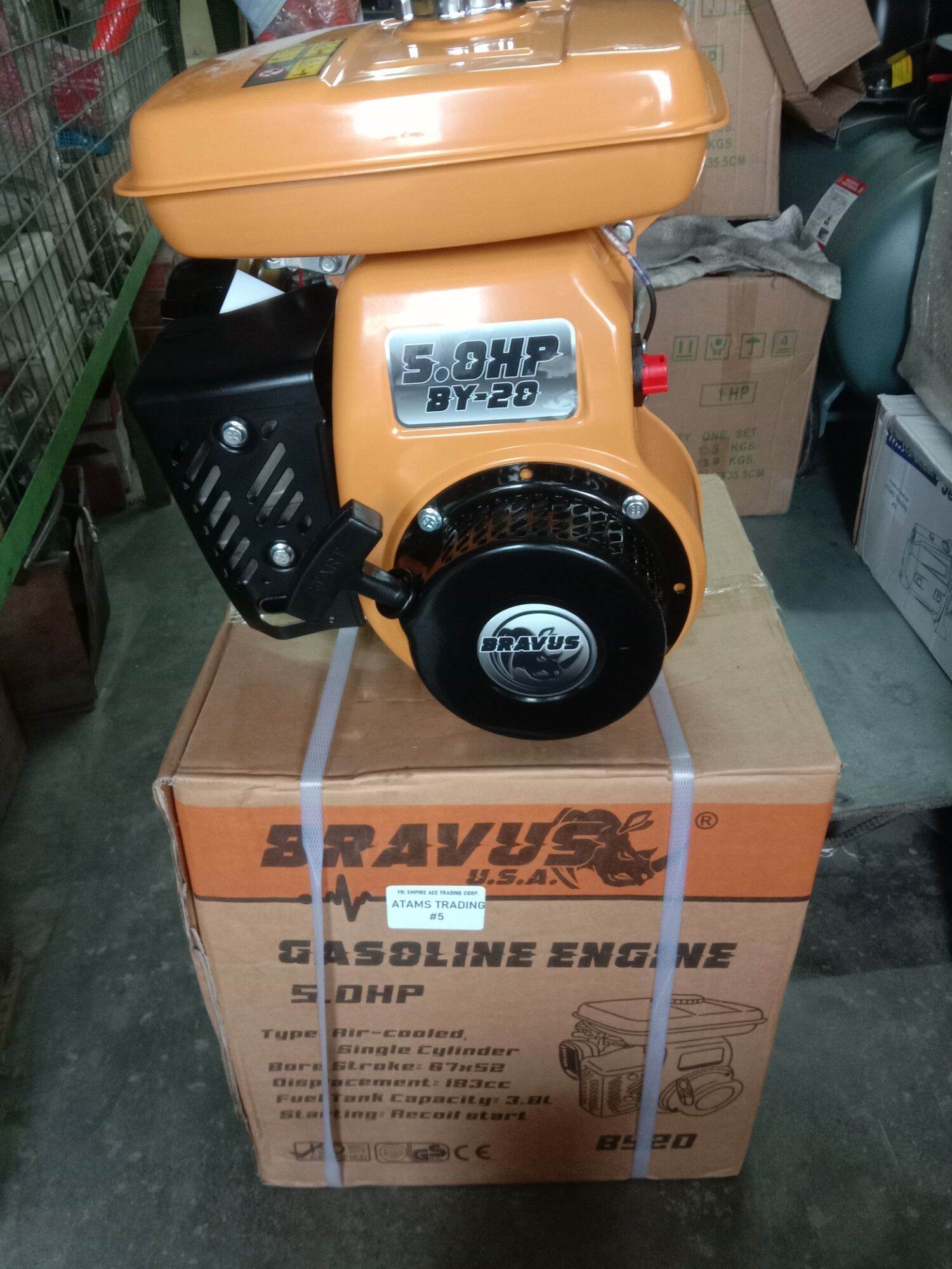 gasoline engine 5.0hp bravus ROBIN TYPE | Lazada PH