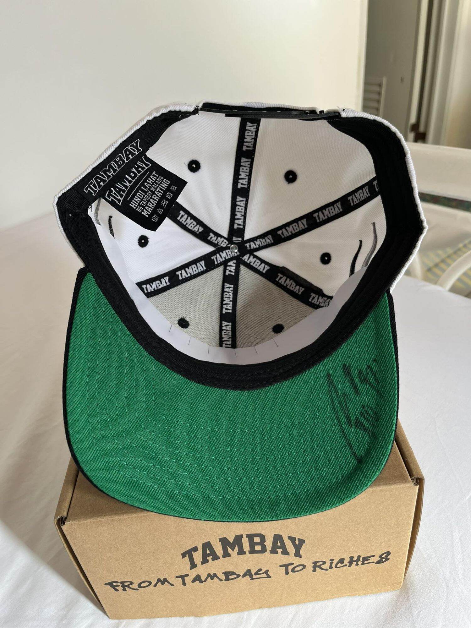 Tambay Cap Original V7 Limited Edition with signature by PIO BALBUENA ...
