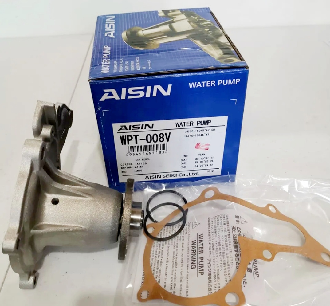 WATER PUMP ASSEMBLY TOYOTA COROLLA 1.6, 4AF 1987-1993 AISIN ORIGINAL | Lazada PH