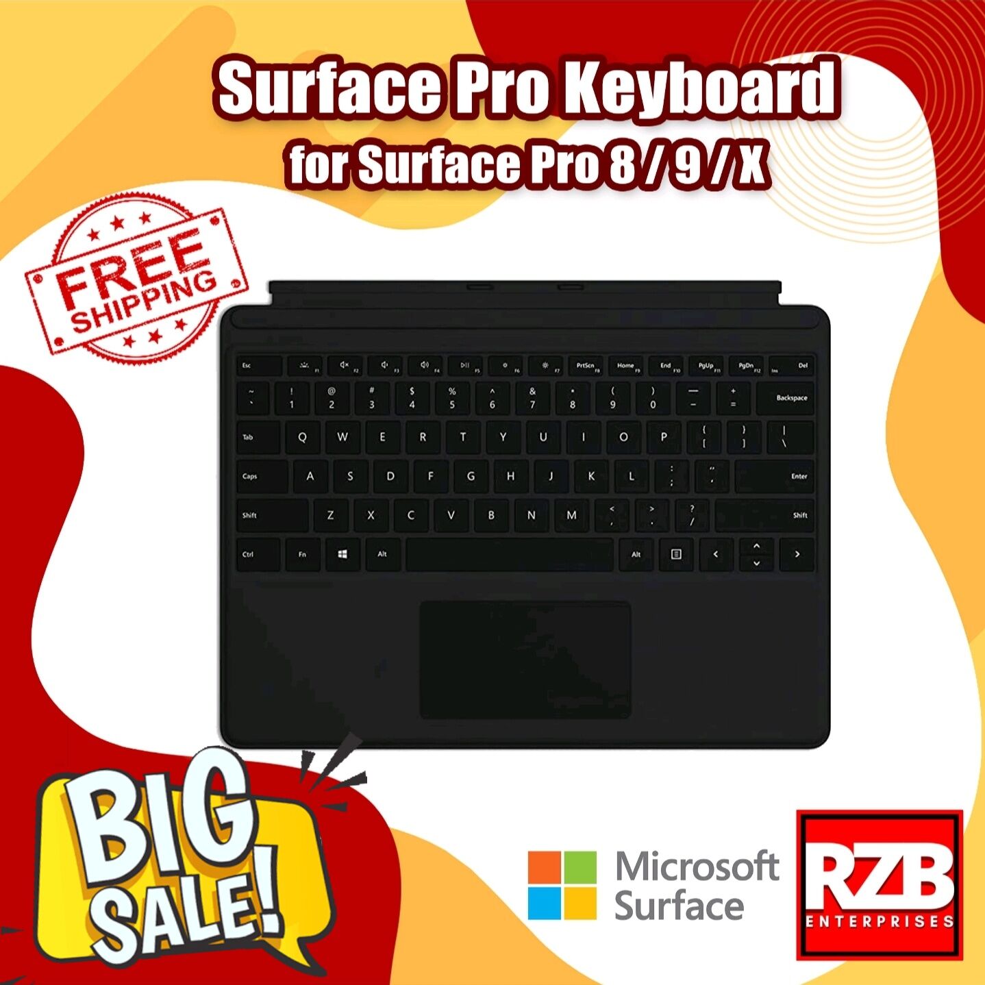 Surface Pro 8 / 9 / X Keyboard | Lazada PH