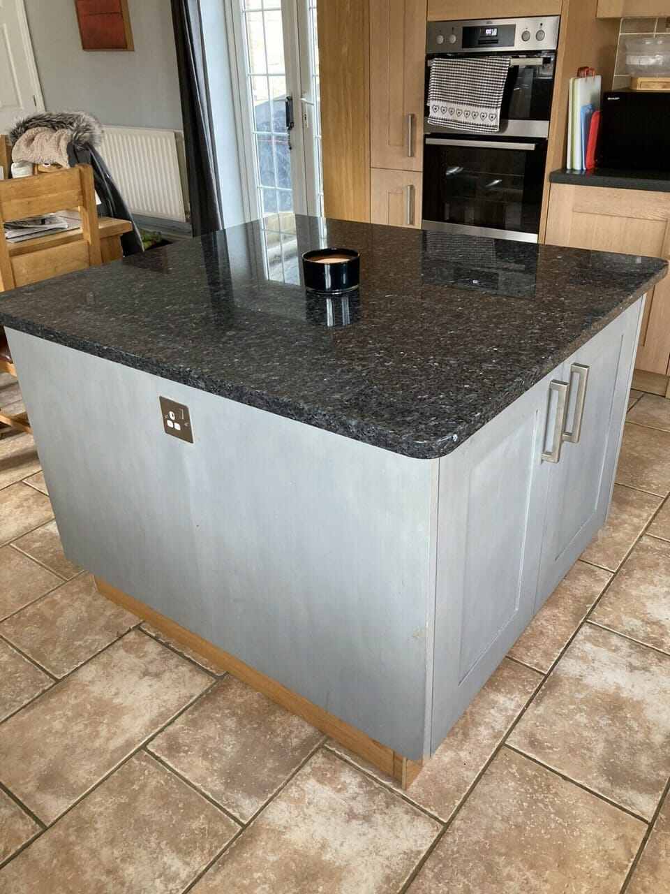 granite topped kitchen island unit | Lazada PH