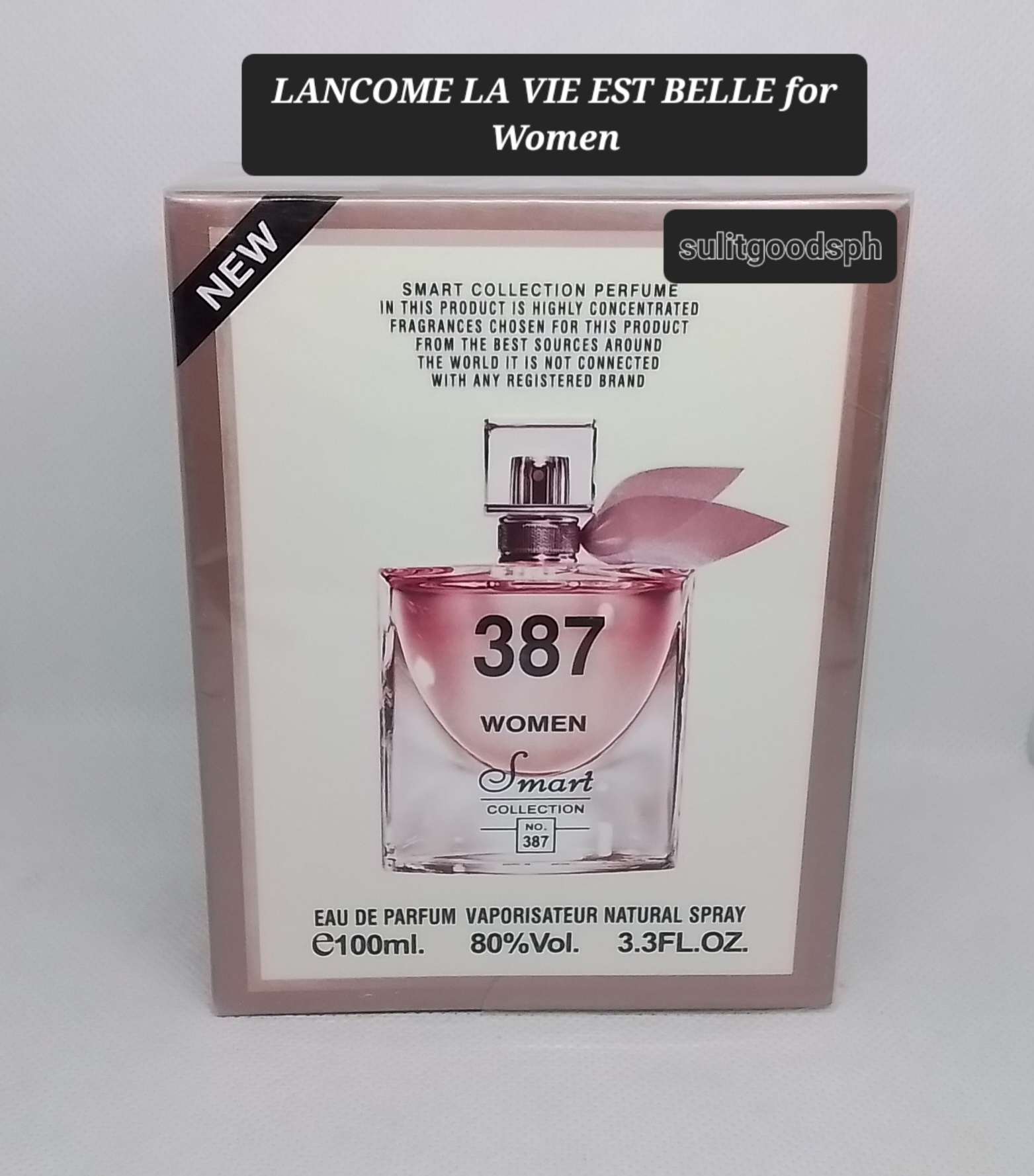 SMART COLLECTION PERFUME NO. 387 FOR WOMEN 100 ML EDP | Lazada PH