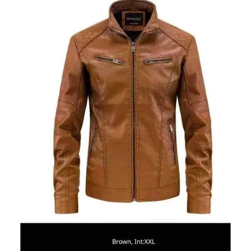leather jacket good quality for men and women | Lazada PH