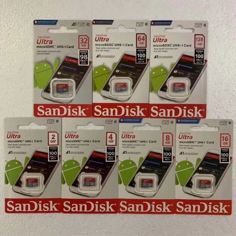 Sandisk Ultra Class 10 8Gb Microsd Card With Adartor | Lazada PH