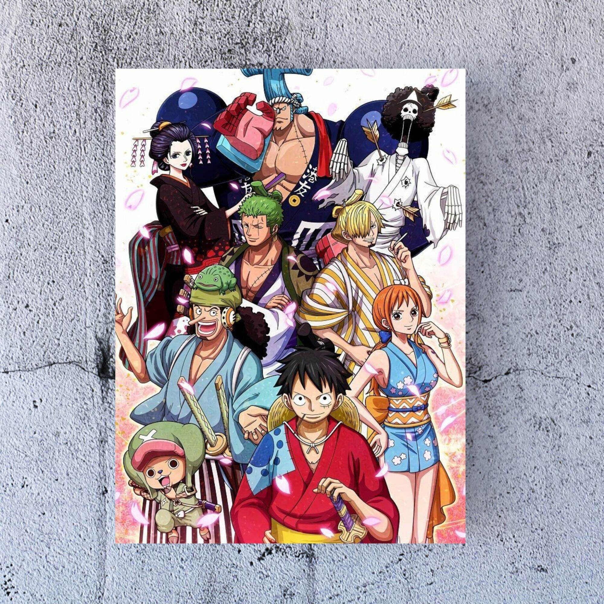 One piece A4 Size Wallpaper Poster | Lazada PH