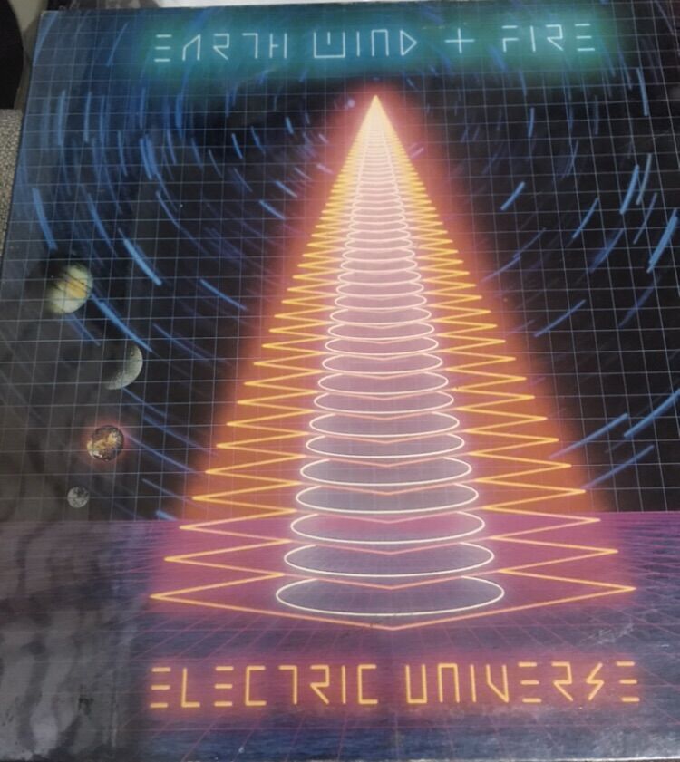 EARTH, WIND & FIRE ELECTRIC UNIVERSE ALBUM VINYL VINTAGE LP RECORD ...