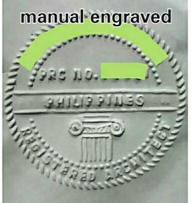 DRY SEAL ORDINARY MANUAL & MACHINE ENGRAVE | Lazada PH