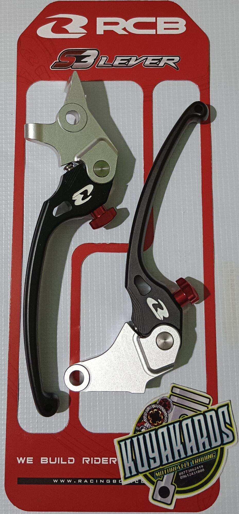 RCB S3 ALLOY LEVER SET RAIDER 150 FI/GSX 150 | Lazada PH