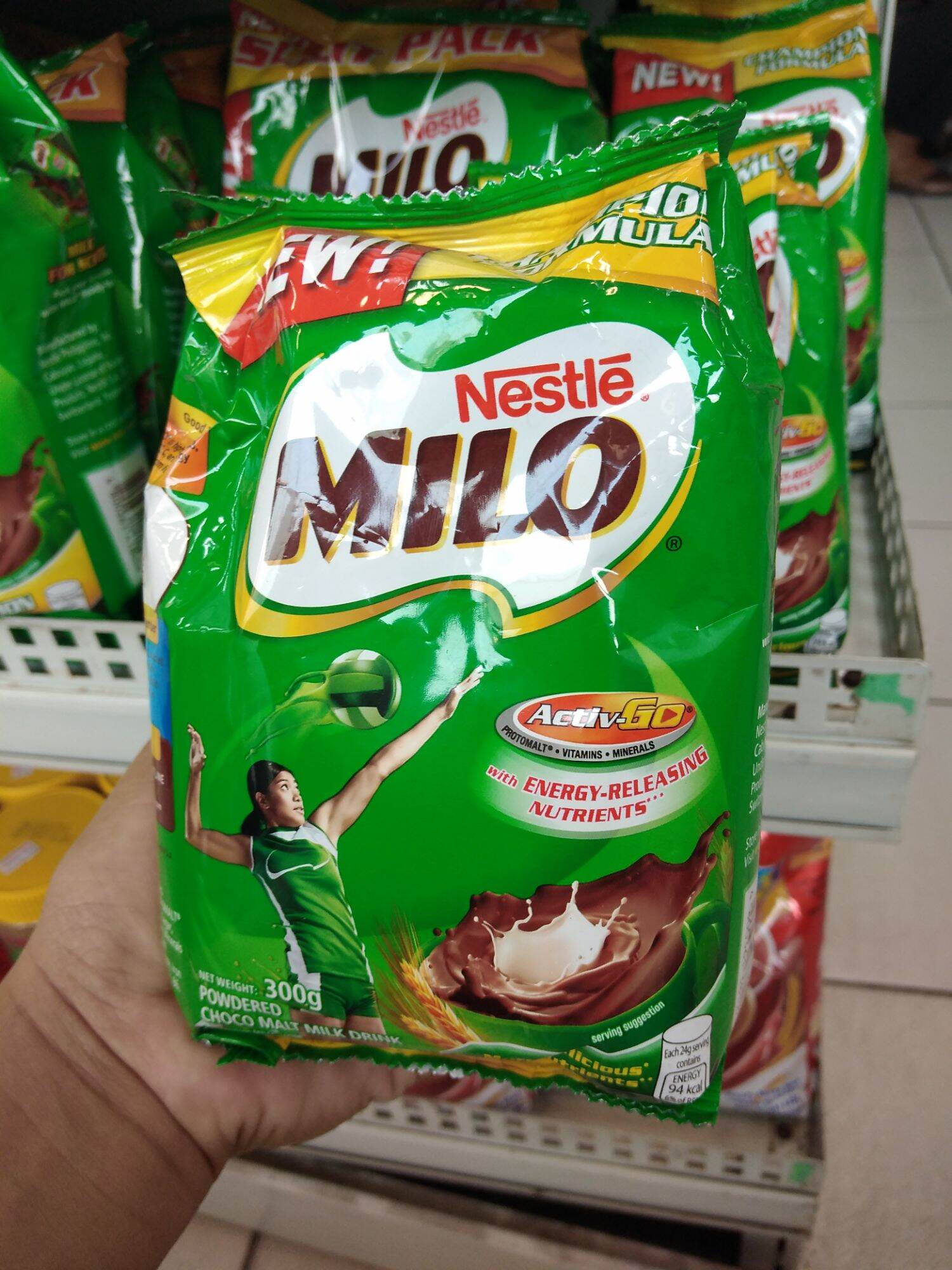 NESTLE MILO, ACTIV-GO, WITH ENERGY RELEASING NUTRIENTS. 300g | Lazada PH