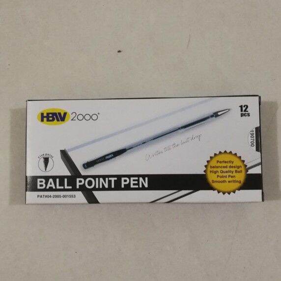 HBW 2000 BALL POINT PEN 12pcs*1box | Lazada PH