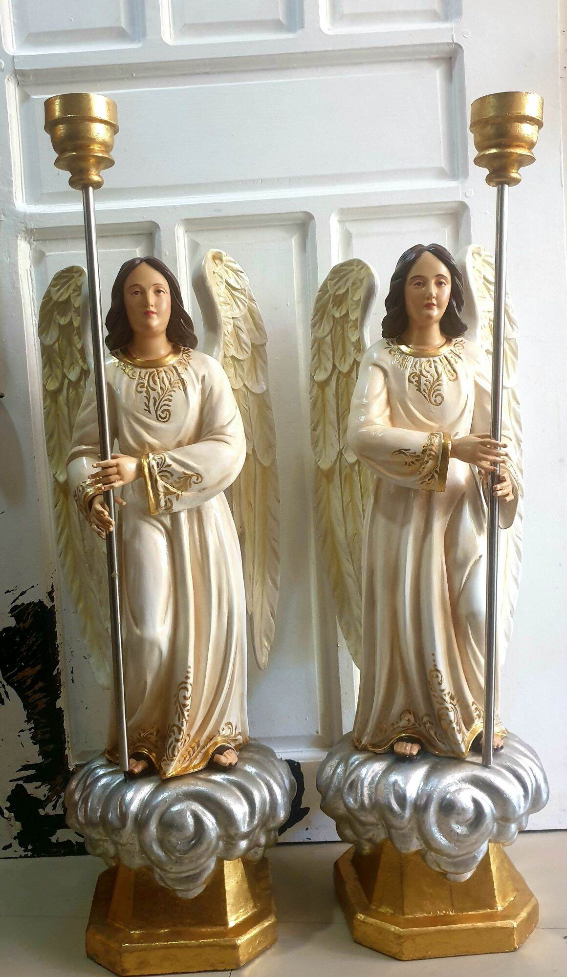 ⚜️"Amazing Pair of Angel Candelabra" | Lazada PH