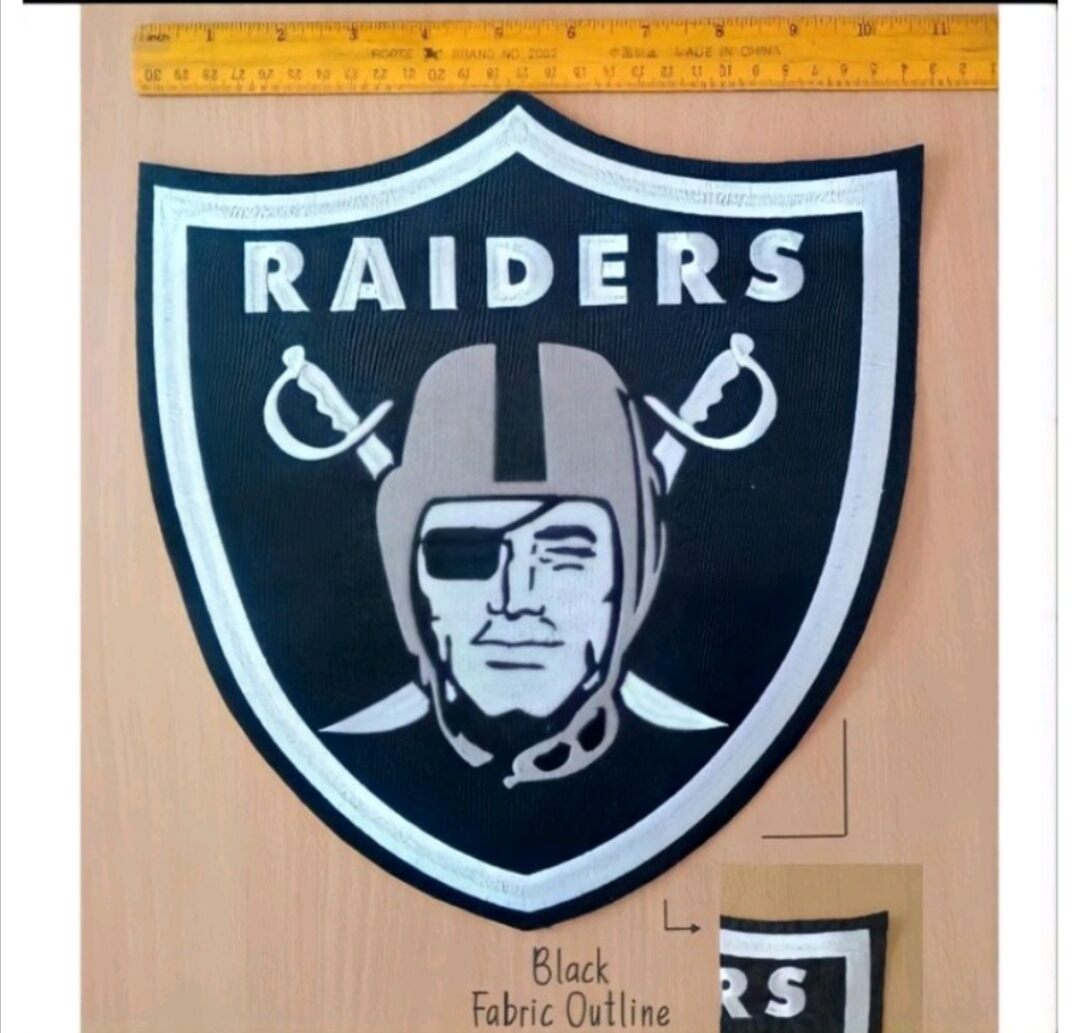 RAIDERS EMBROIDERED PATCHES | Lazada PH