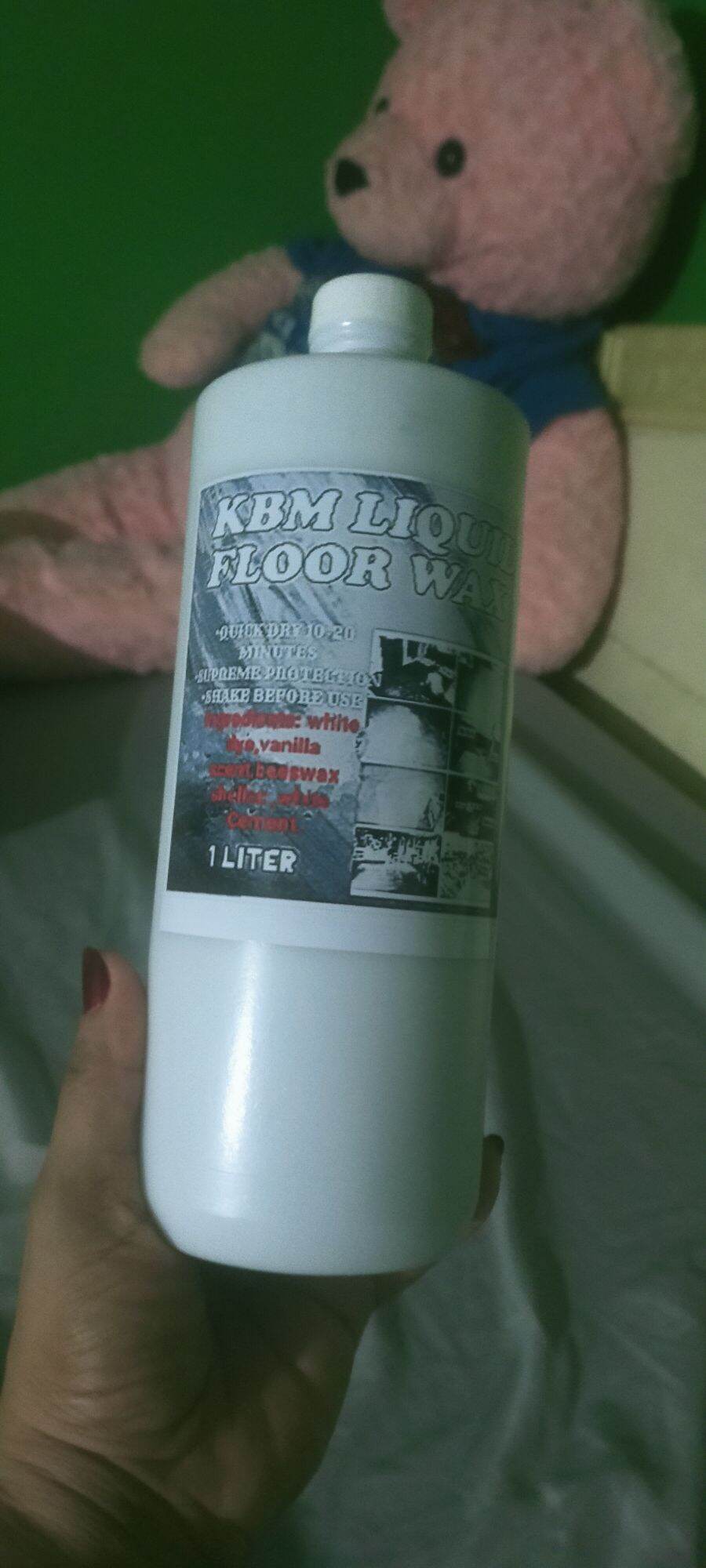 KBM LIQUID FLOORWAX WHITE COLOR 1 LITER | Lazada PH