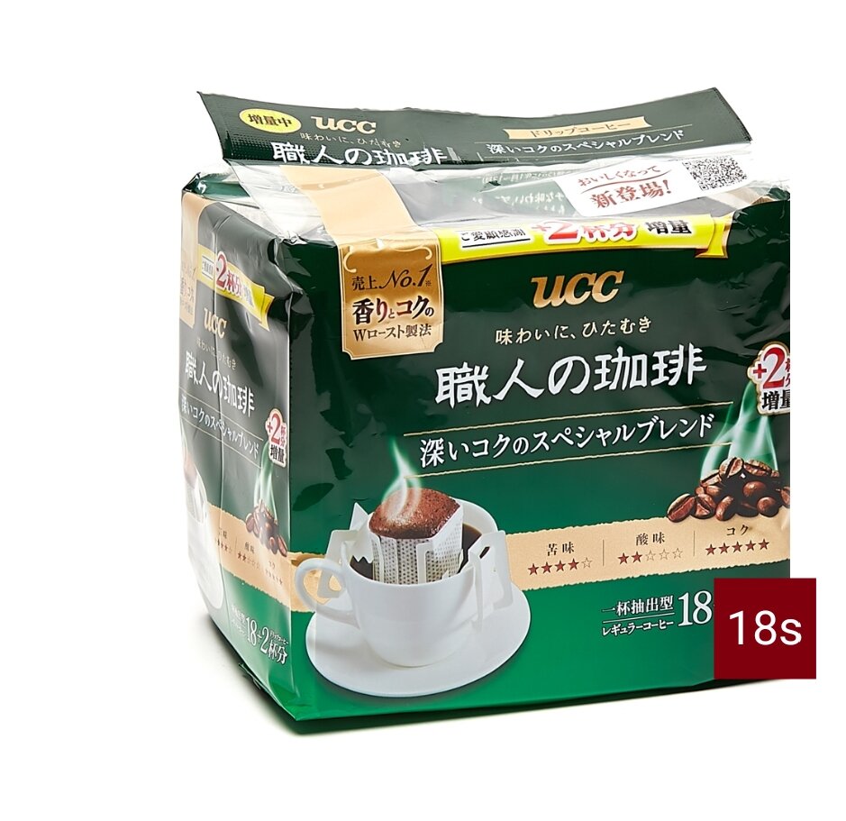UCC Craftsman's Special Blend Drip Coffee -18s | Lazada PH