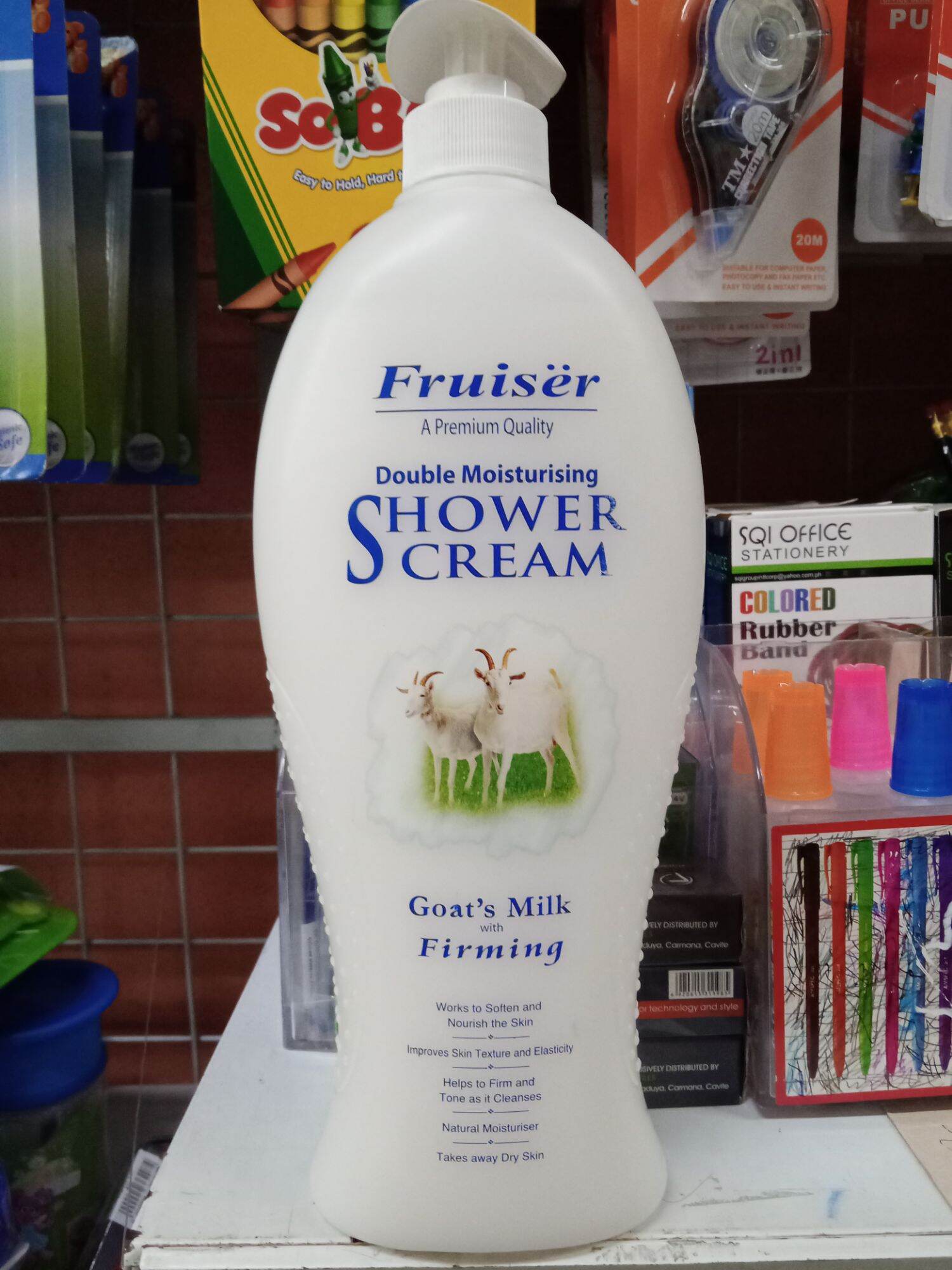 Fruiser Double Moisturising Shower Cream Goat's Milk with Firming ...