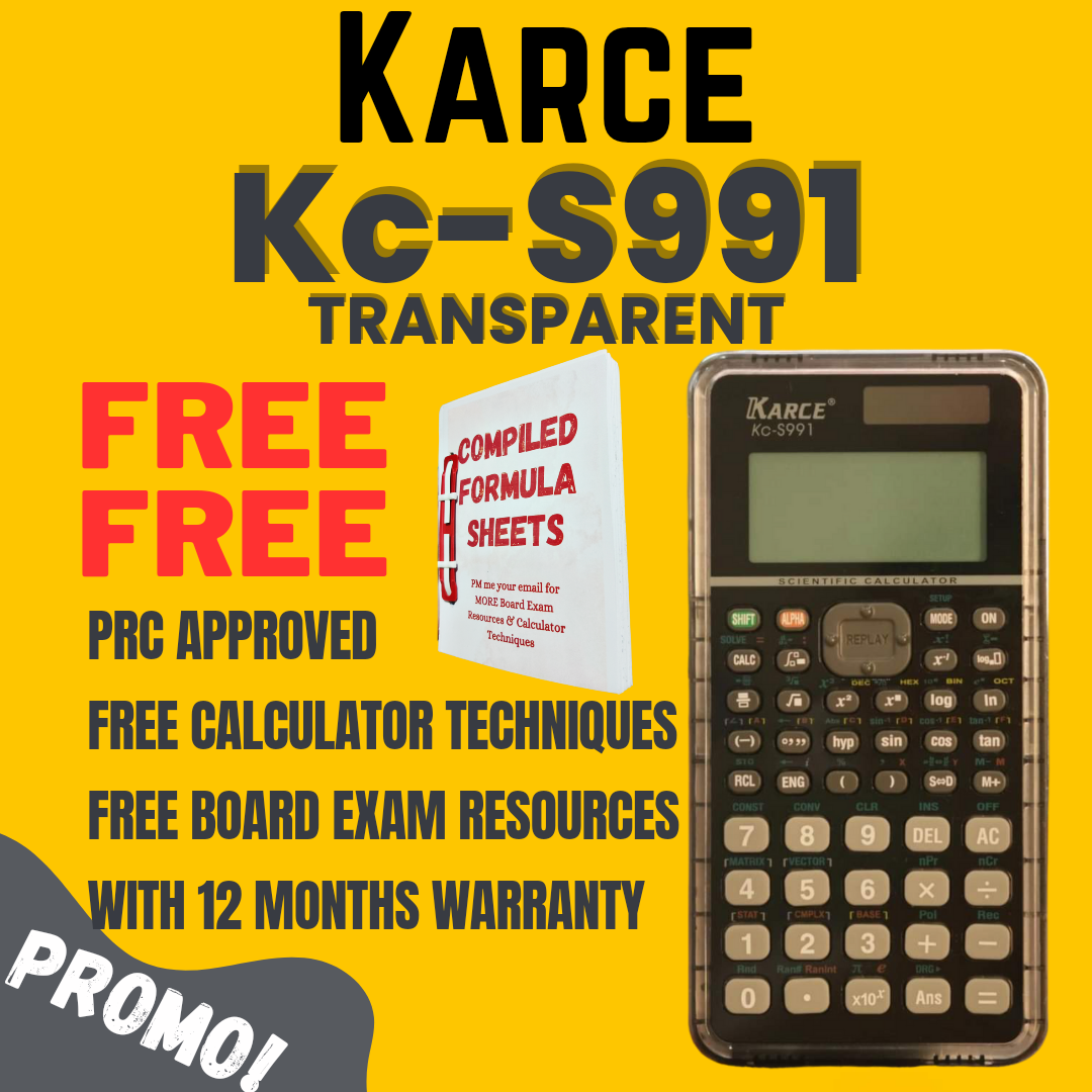 Karce Kc-S991 Kc S991 Kc S 991 TRANSPARENT Scientific Calculator ...