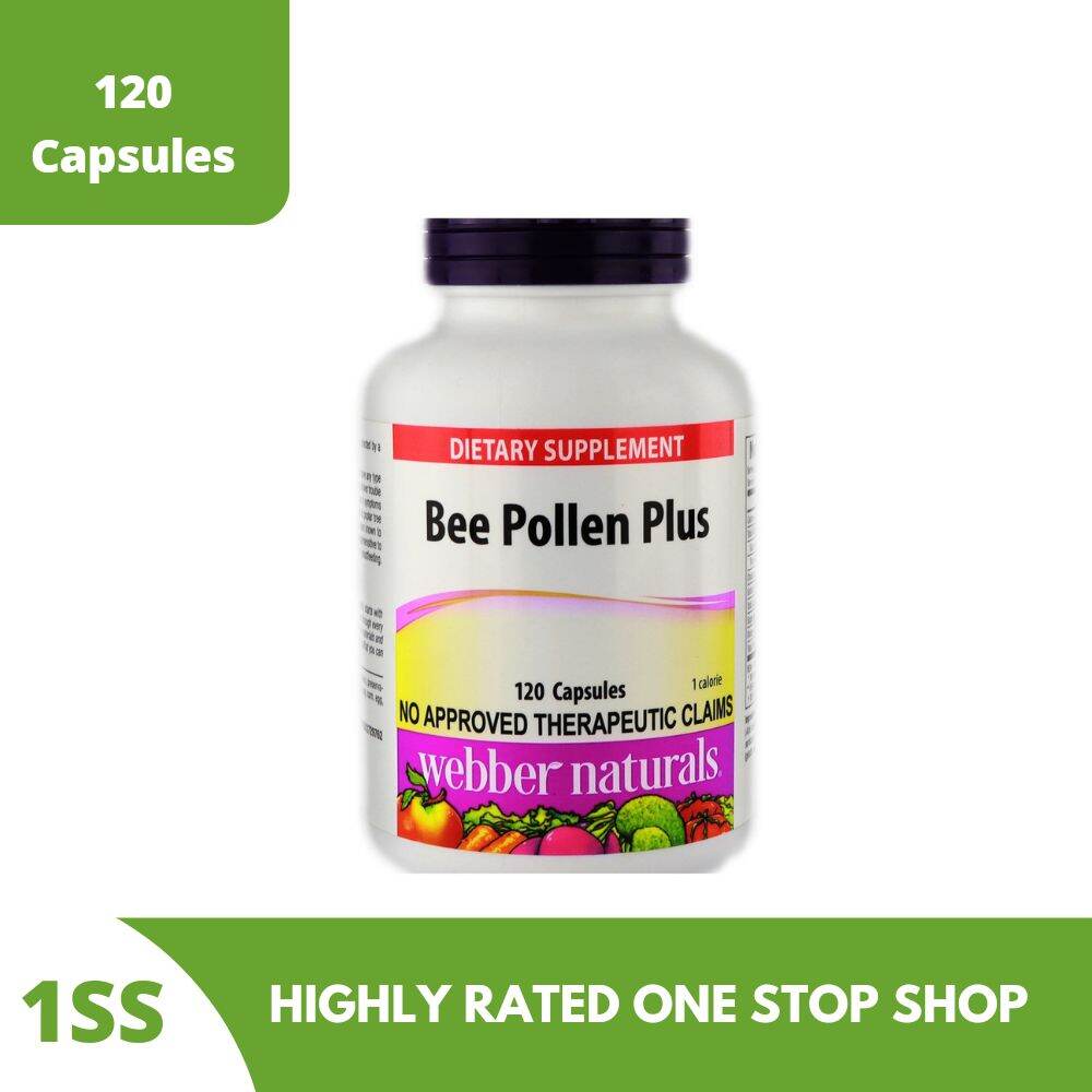 Webber Naturals Bee Pollen Plus, 120 Capsules | Lazada PH