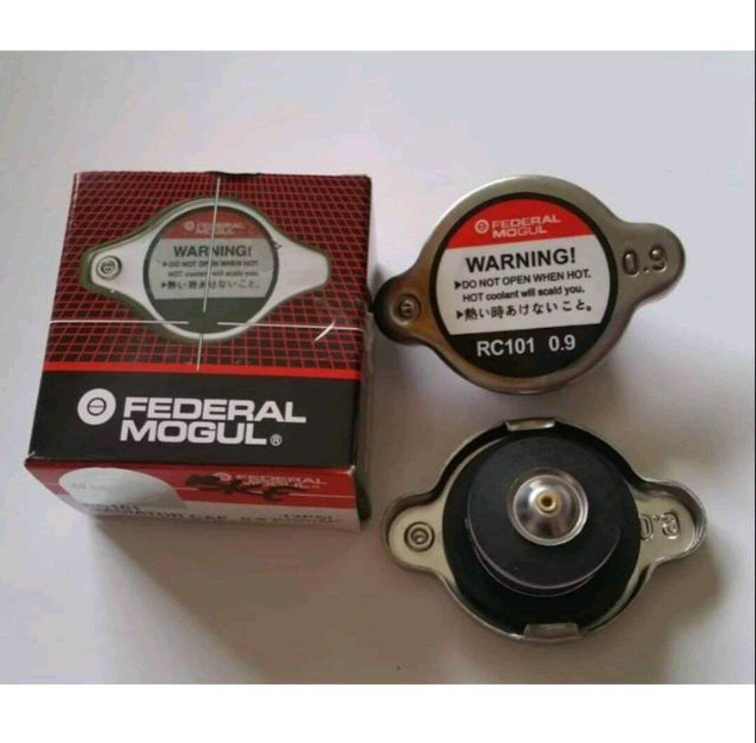 Federal Mogul Radiator Cap RC101 0.9 kg/cm2 for Brass (Tanso) Radiator ...