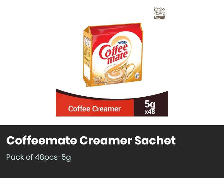 Coffee Mate Creamer Sachet 5g pack of 48pcs | Lazada PH