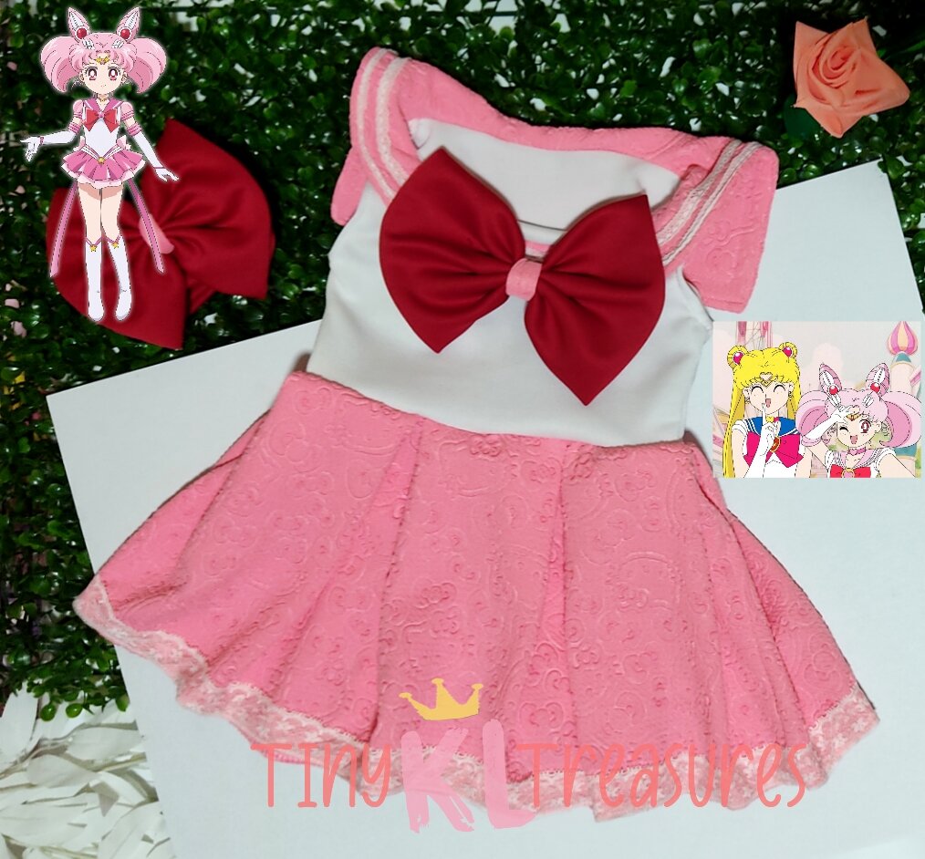 kltinytreasures Sailormoon - Sailor Chibiusa Dress Costume Baby & Kids ...
