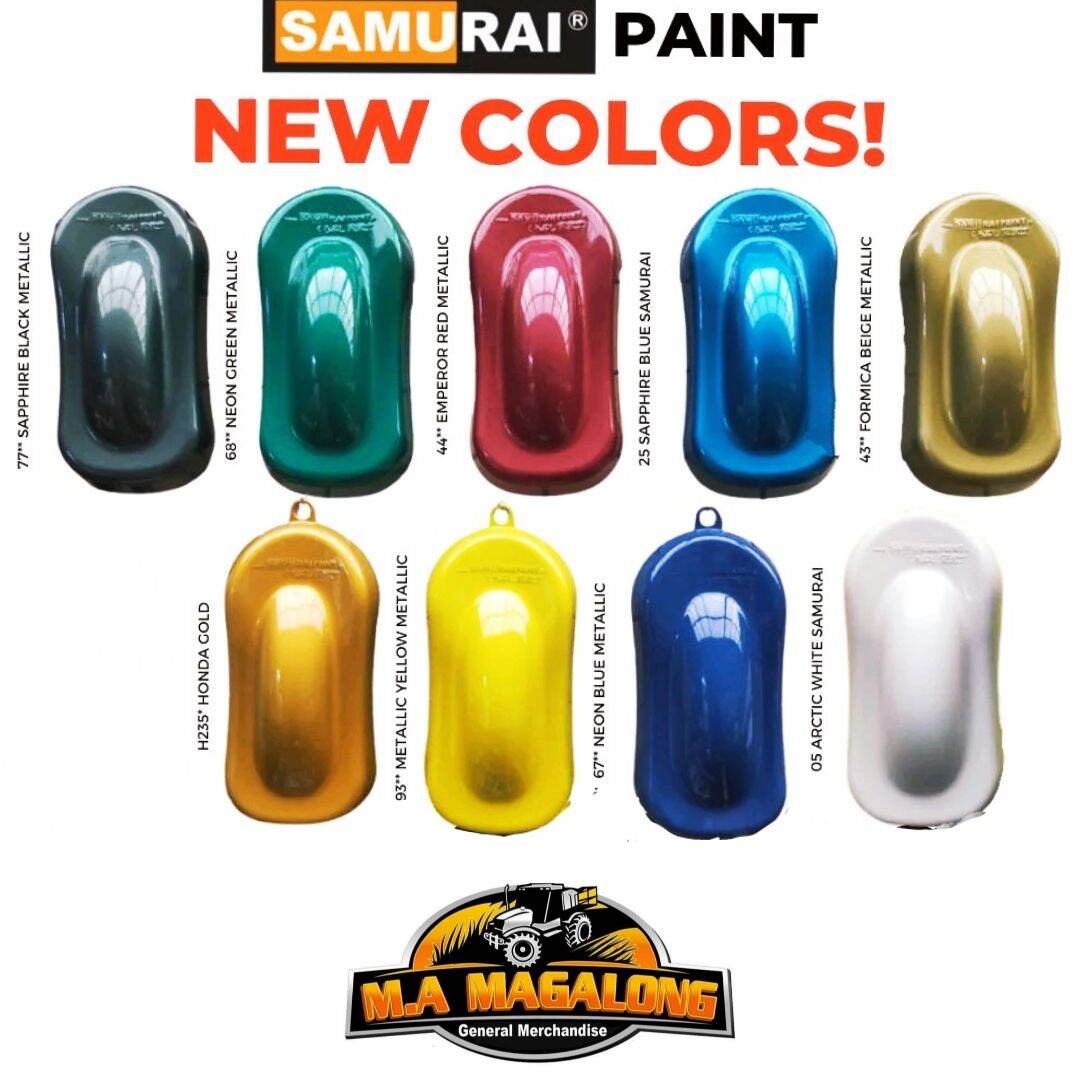 SAMURAI PAINT FORMICA BEIGE 43** (METALLIC COLORS)400ML | Lazada PH