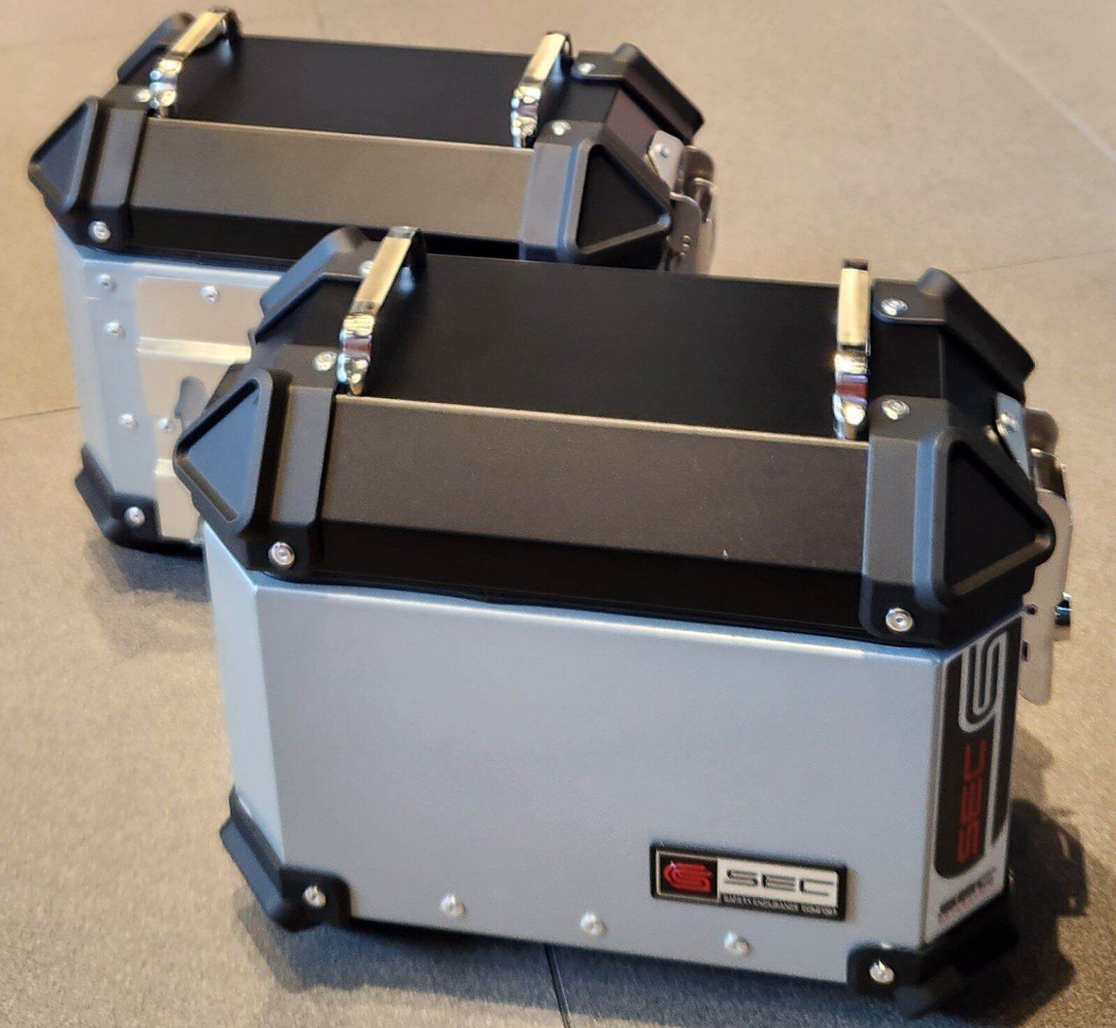 sec kryptonite side box 28 liters plastic box | Lazada PH