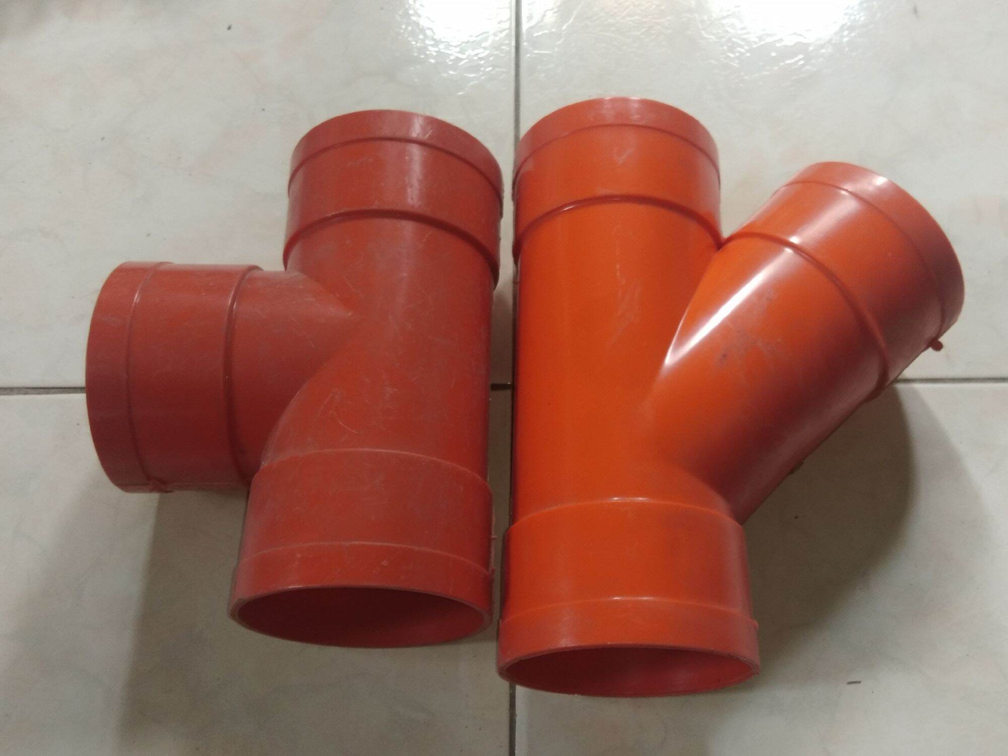 PVC Orange Tee Wye 4" | Lazada PH