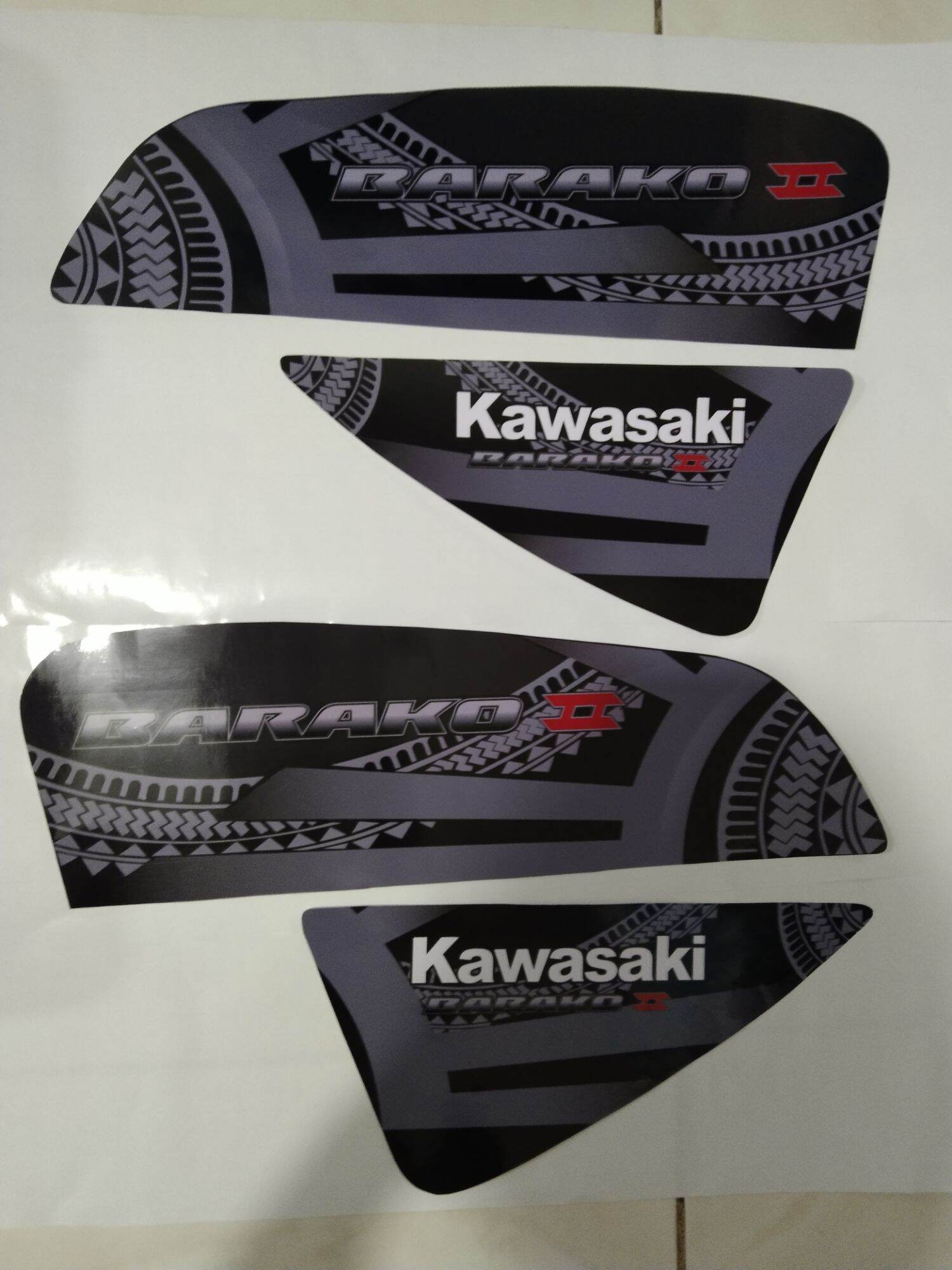 KAWASAKI BARAKO 2 STOCK DECAL | Lazada PH