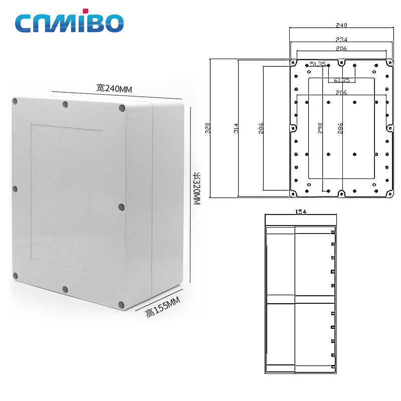 ABS Plastic Waterproof Box Outdoor AG/F Type Waterproof Box Outdoor ...