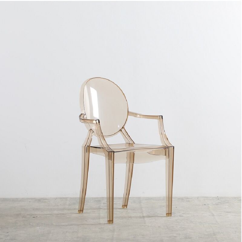 Transparent Plastic Chair Acrylic Dining Chair Crystal Chair Nordic ...