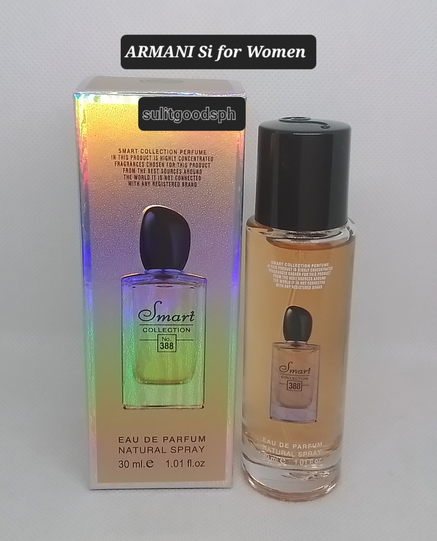 SMART COLLECTION PERFUME NO. 388 FOR WOMEN 30 ML EDP | Lazada PH