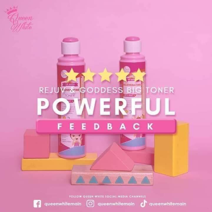 QUEEN WHITE REJUV & GODDESS BIG TONER | Lazada PH
