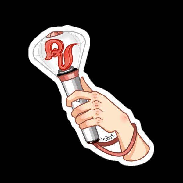 Red Velvet Stickers | Vinyl Matte Laminated Waterproof and Scratchproof ...