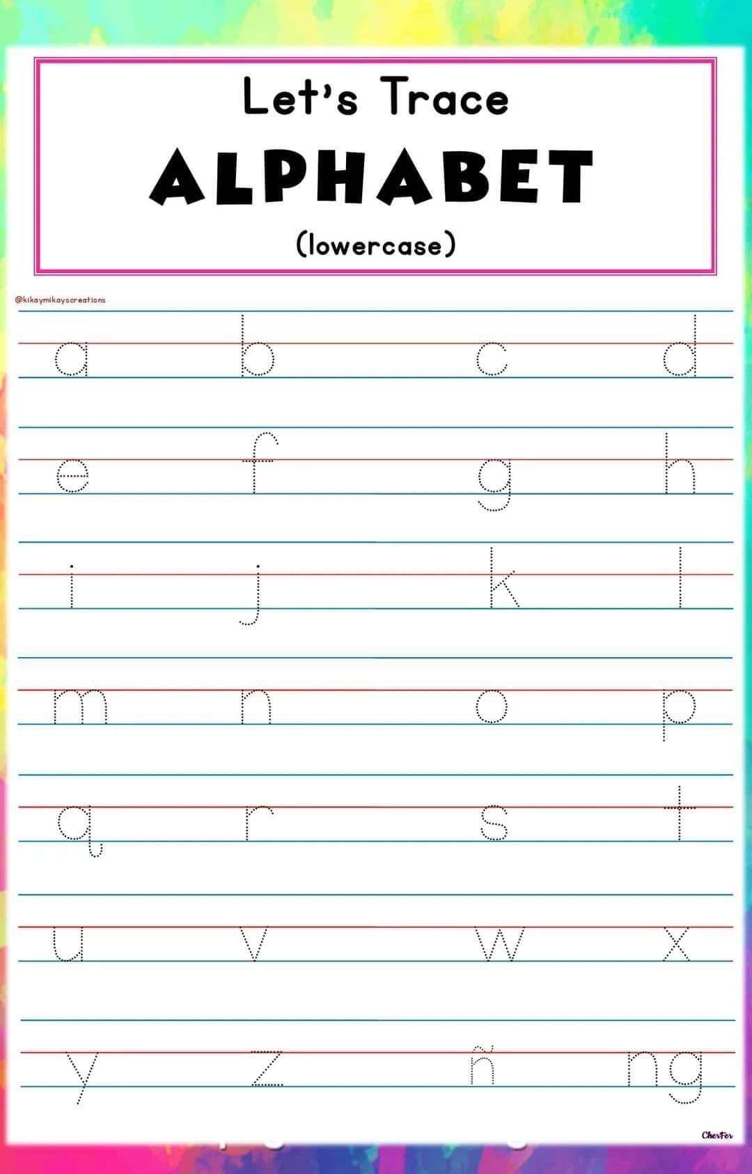 UPPER AND LOWER CASE ALPHABET LETTER 30 PAGES | Lazada PH