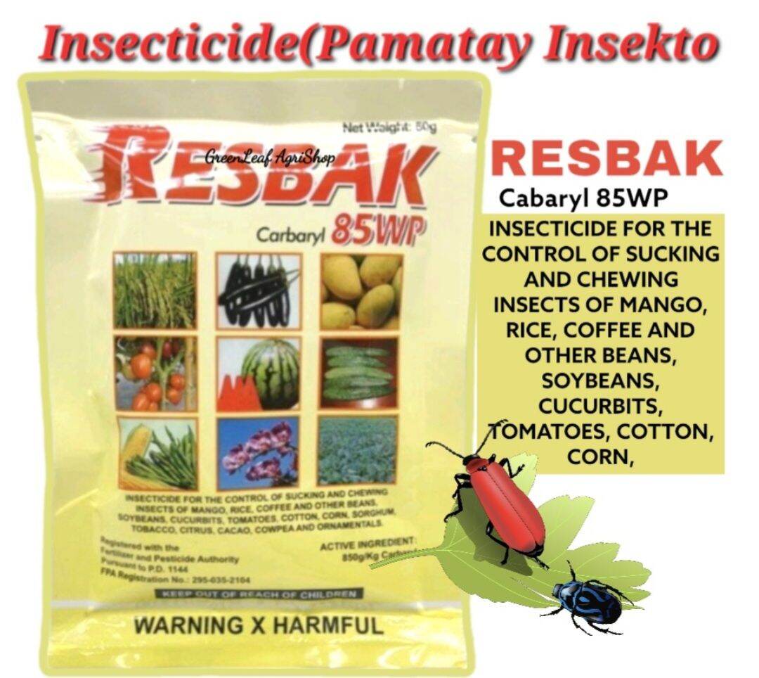 Resbak Insecticide Pamatay Peste Common Garden Pest | Lazada PH