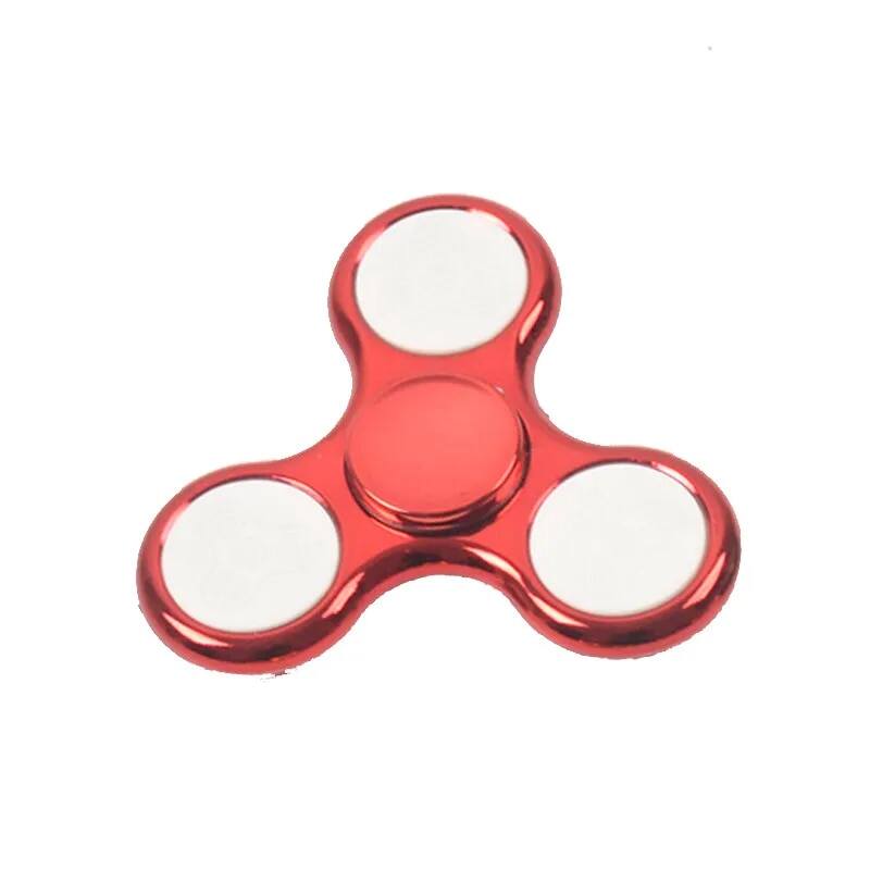 6colors Creative LED Light Luminous Fidget Spinner Changes Hand Spinner ...
