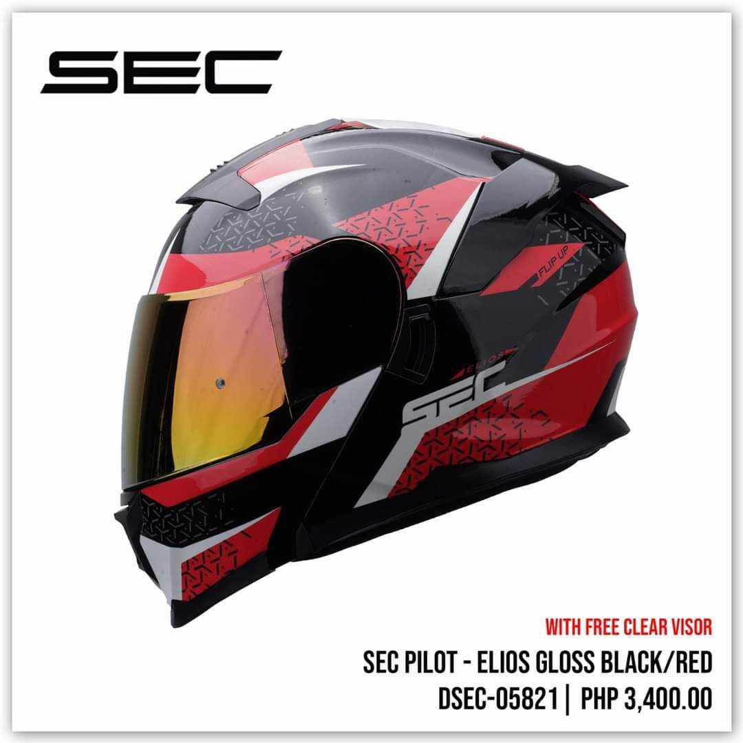 SEC PILOT ELIOS MODULAR DUAL VISOR | Lazada PH
