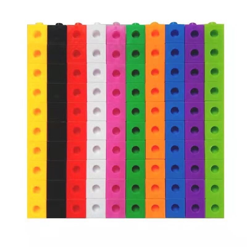 MommyHub Manila Plastic Math Counters Mathematical cubes | Lazada PH