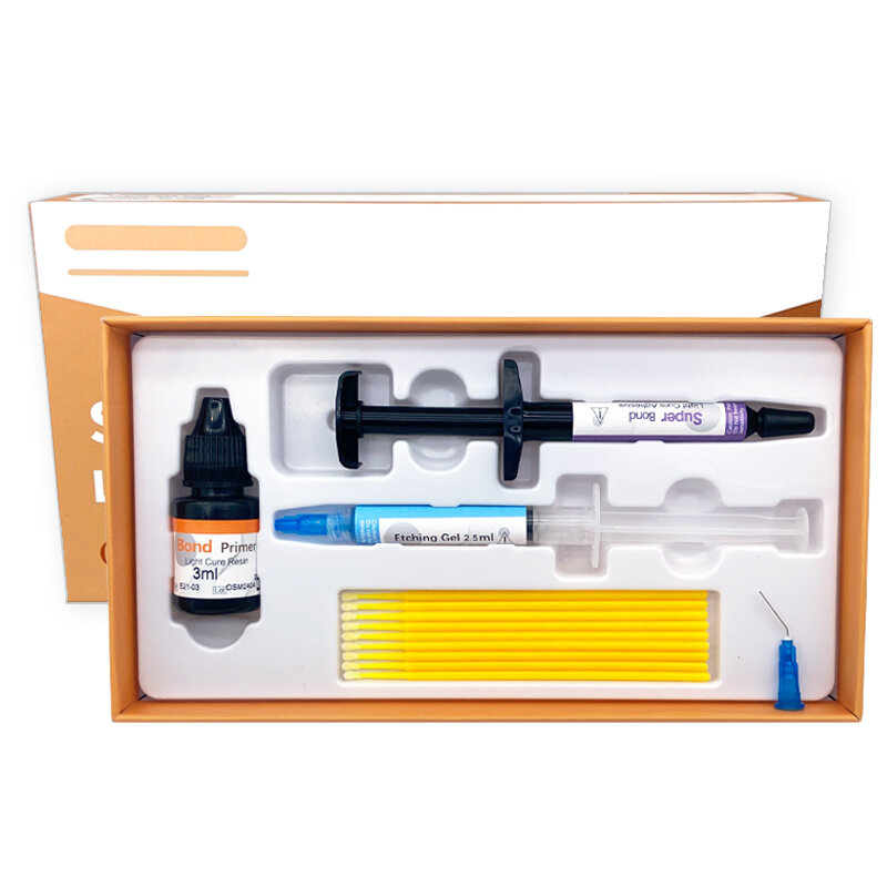 Dental Orthodontic Metal and Ceramic Light Cure Adhesive Cement Kit ...