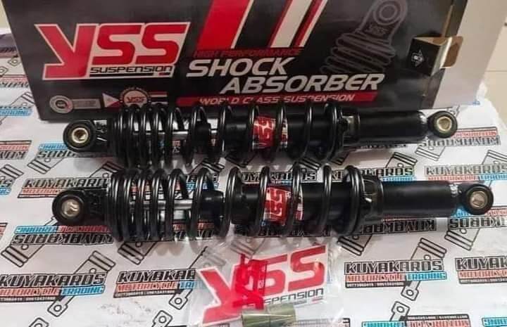 YSS 340MM TOP PLUS DUAL SHOCK FOR WAVE,XRM,SMASH,RAIDER J,SHOGUN,DASH ...