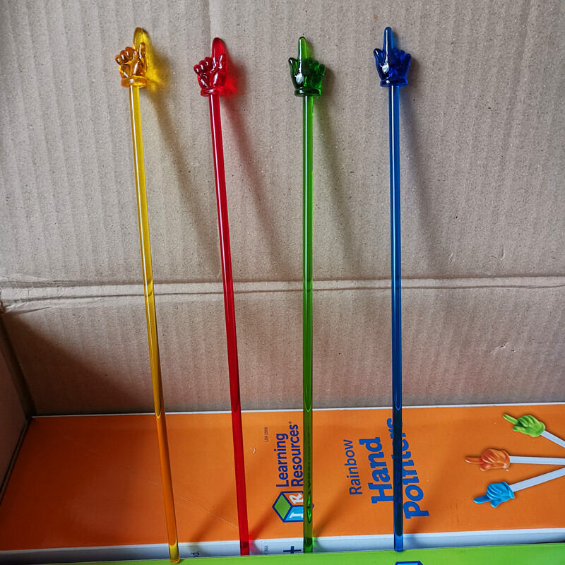 American Learning Resources Color Pointer Finger Reading Stick Rainbow ...