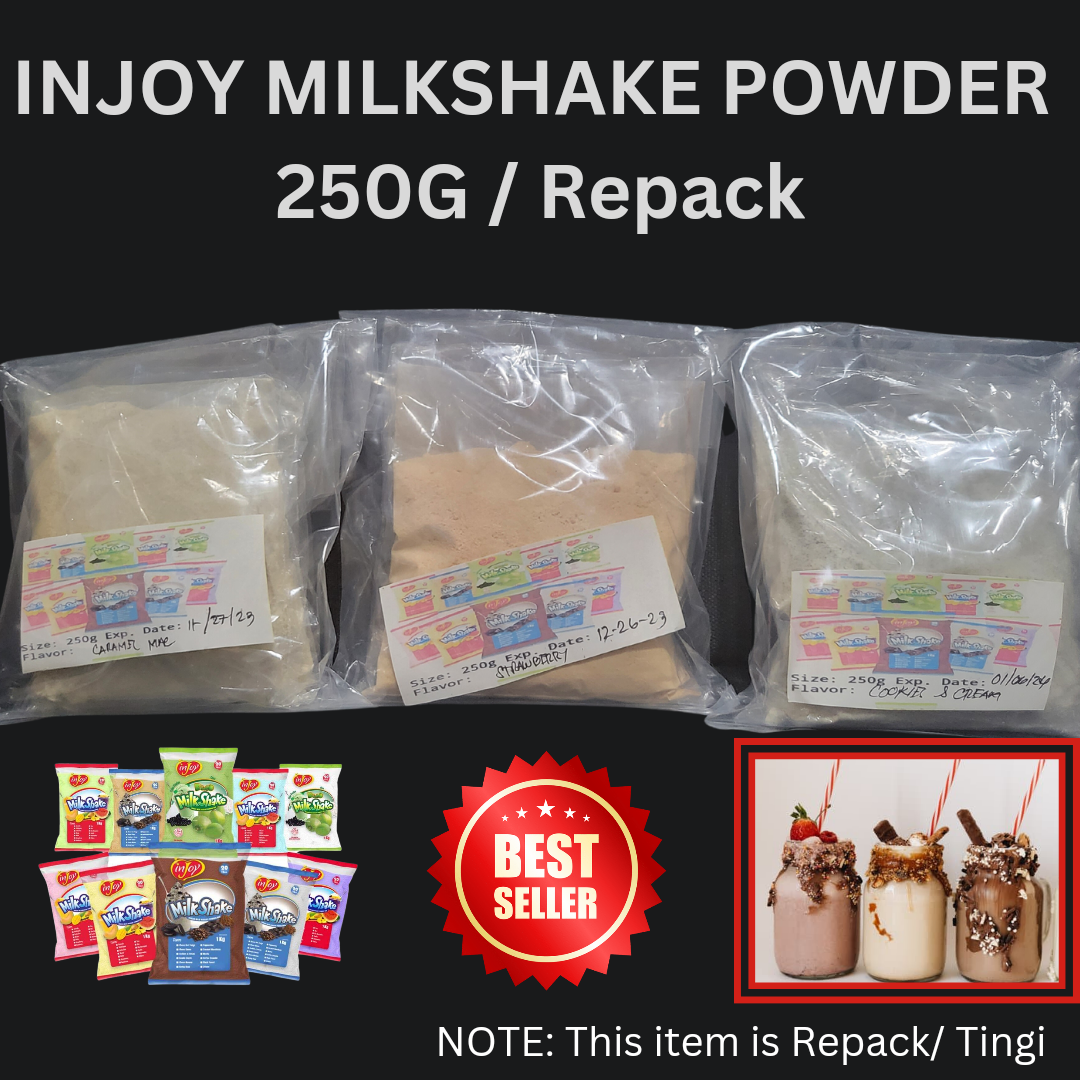 In-joy Milkshake Powder Frappe Shake IceCandy 250g Tingi only | Lazada PH