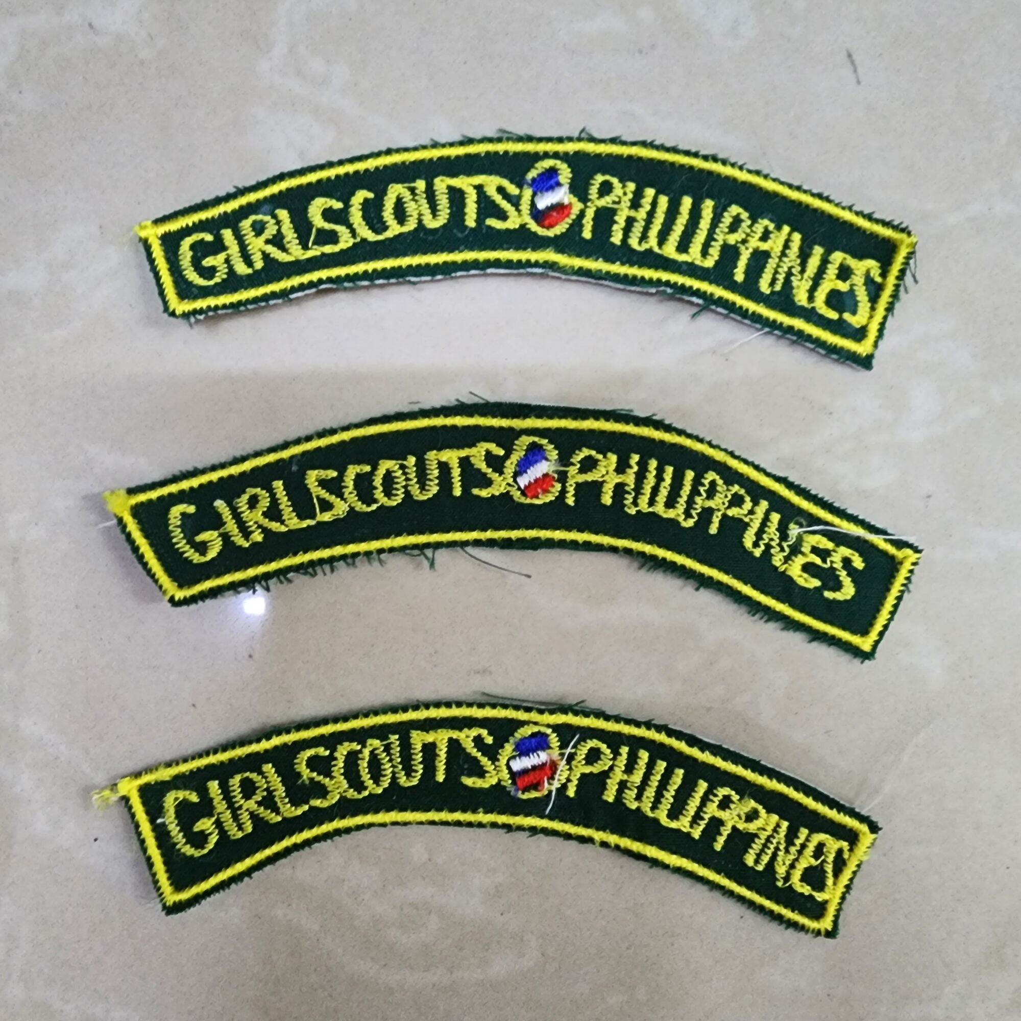 GSP/COUNCIL STRIP/GSP PATCHES FOR UNIFORM | Lazada PH