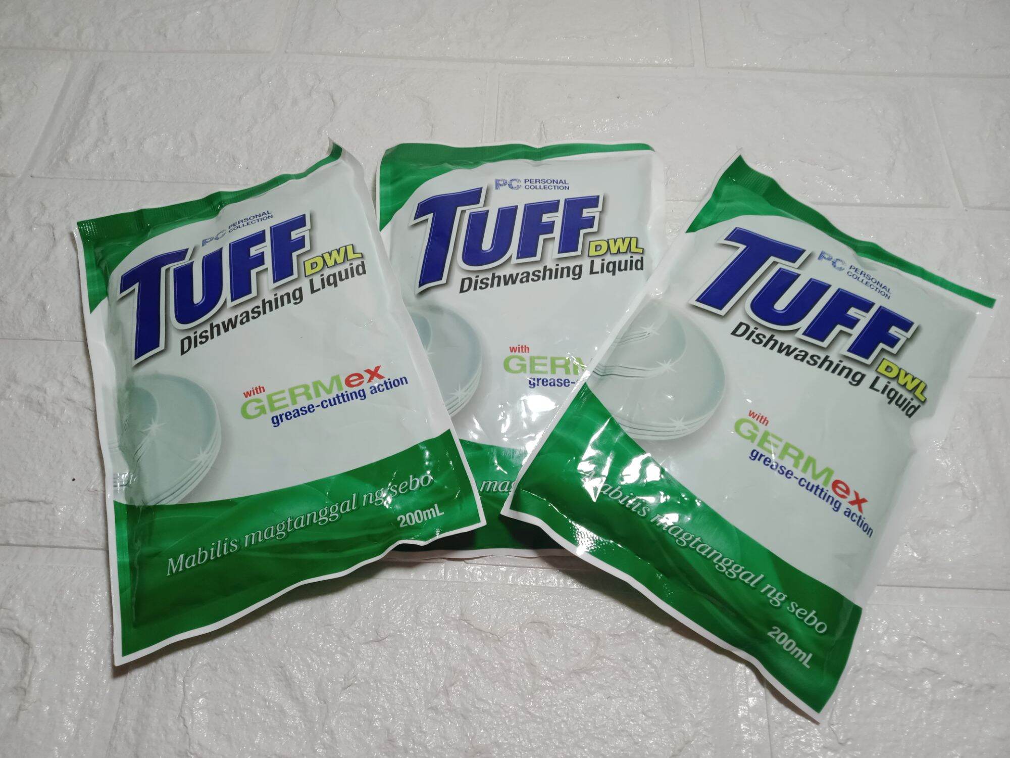 3 PCs TUFF Dishwashing liquid 200ml | Lazada PH