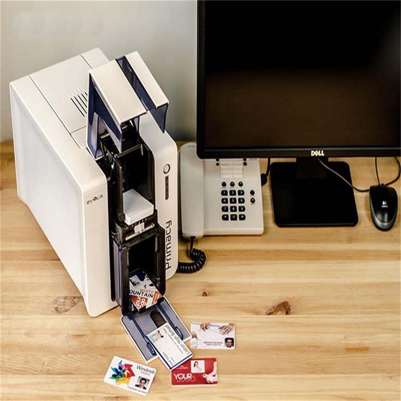 Evolis Evox Badgy100/Zenius Card Printer PVC Card Printer Health ...
